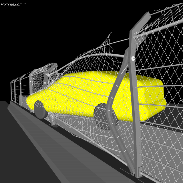 Debris Fence | sonar simulation